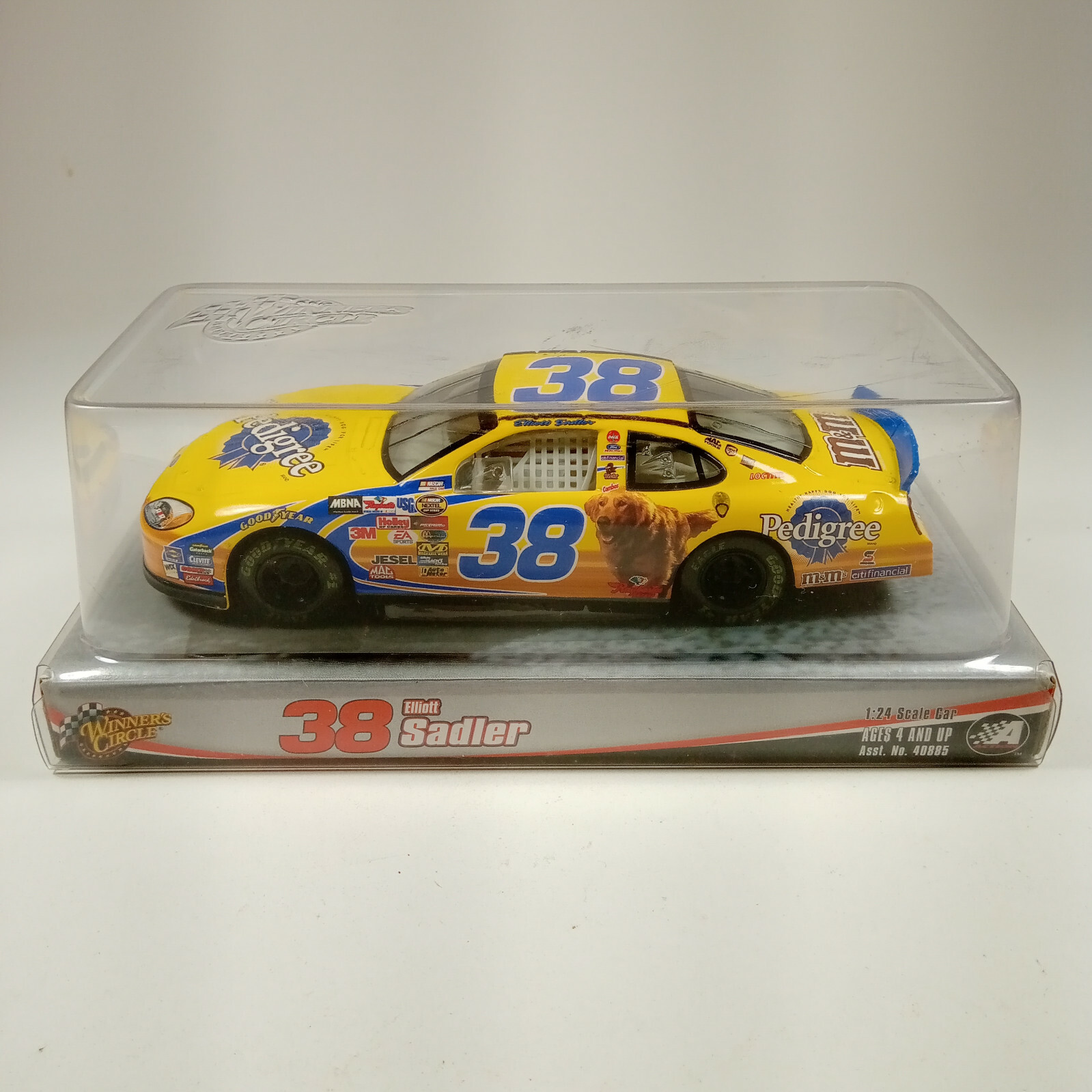 2006 Winner's Circle NASCAR #38 Elliott Sadler Pedigree Dogs 1 24 Ford ...