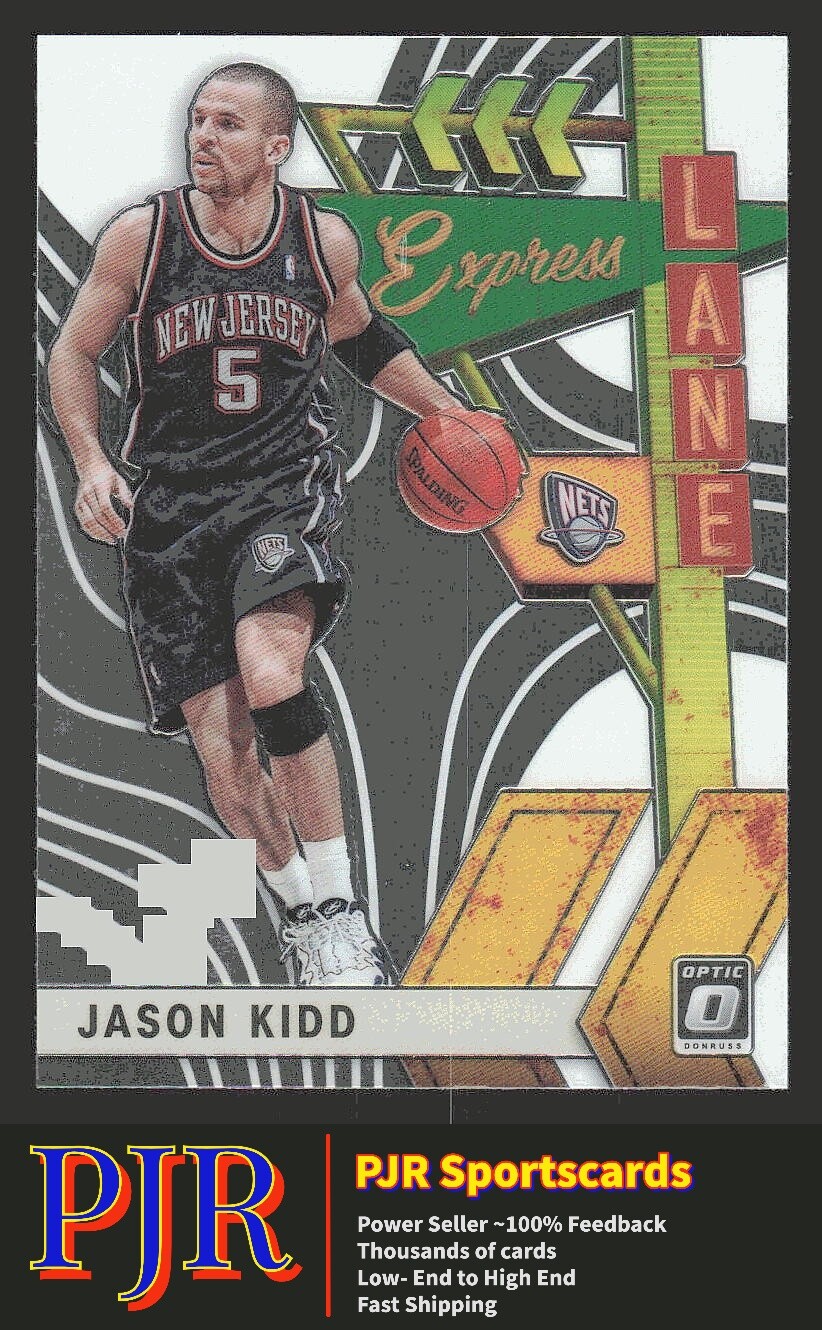 2019 Donruss Optic #18 Jason Kidd New Jersey Nets Express Lane | eBay