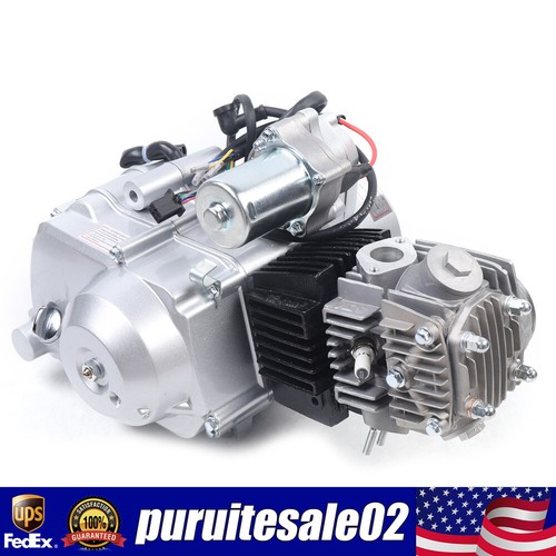 125cc 4-Stroke ATV Engine with Reverse and Electric Start for Go-Karts ...