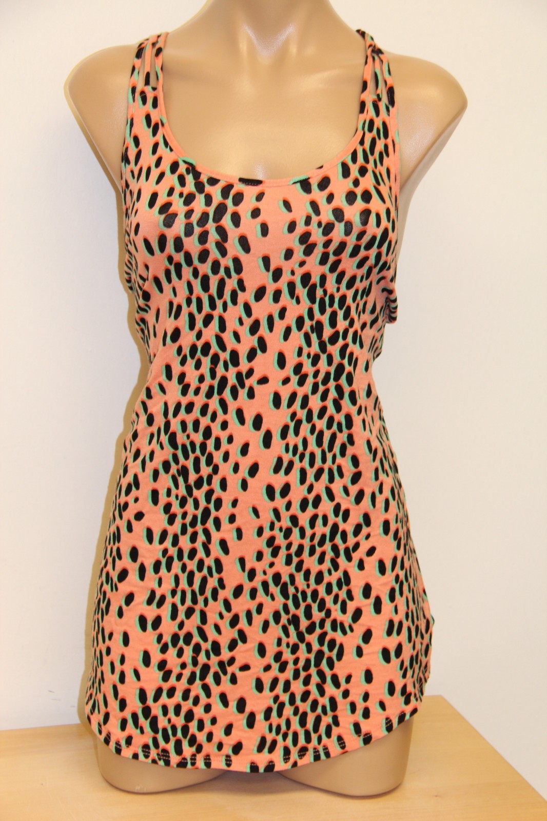 NWT Bar III Swimsuit Bikini Cover up Tunic Dress Multi Peach Size XS | eBay