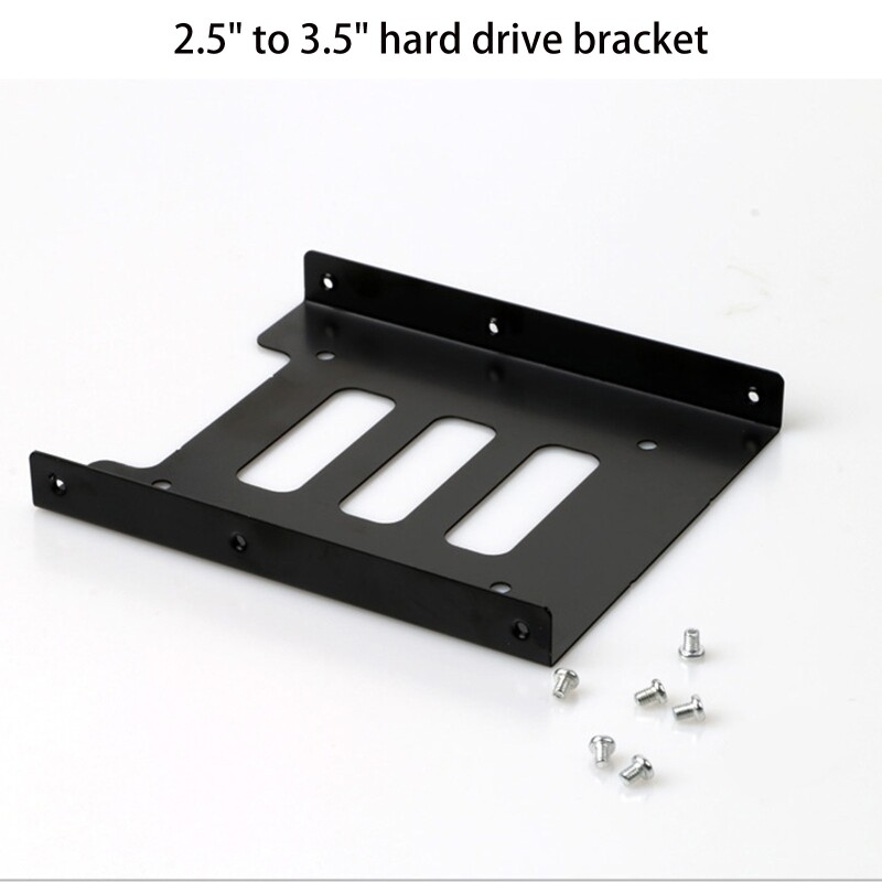 2.5in to 3.5in Internal SSD Mounting Bracket HDD Hard Drive Rack For PC ...