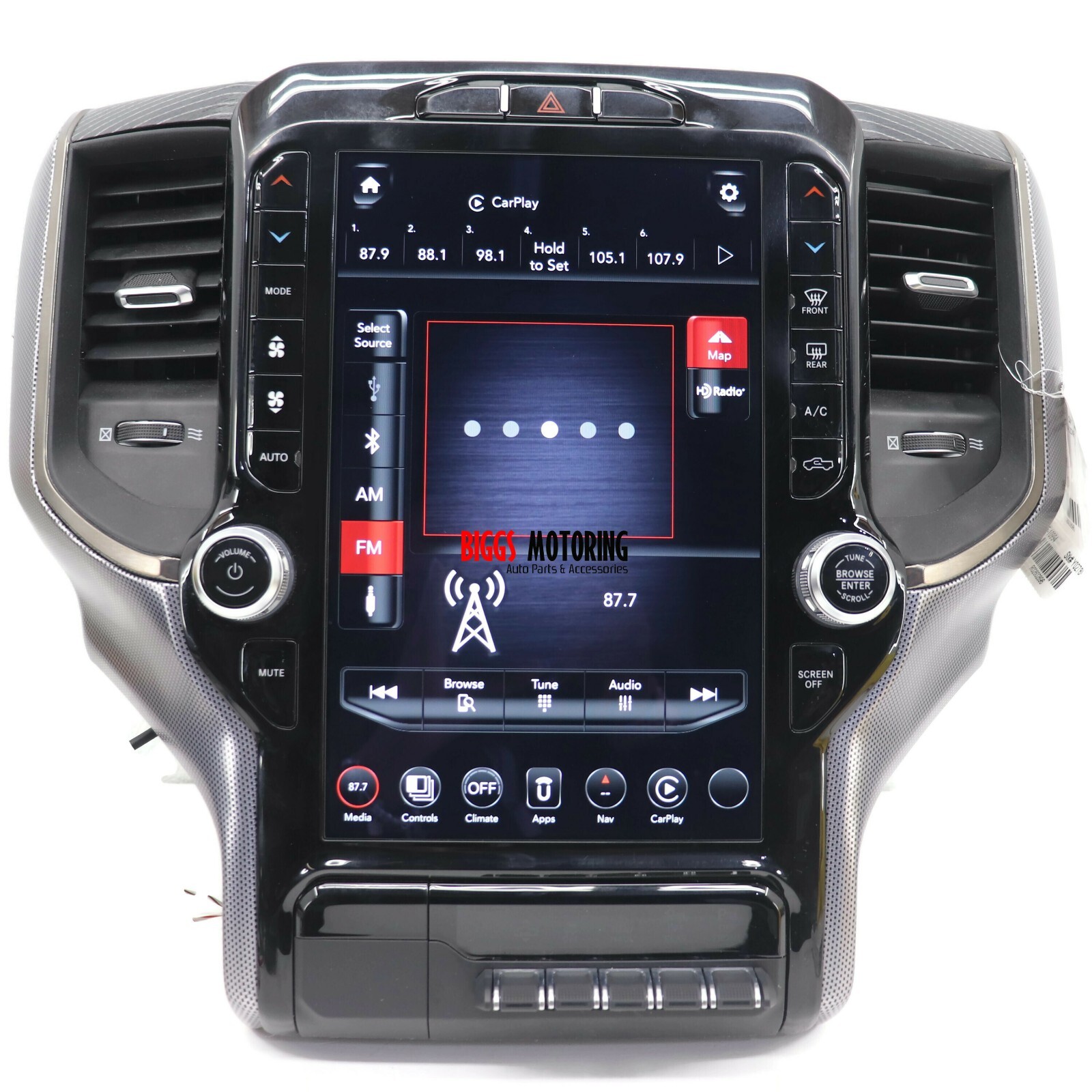 19-24 Dodge Ram 3500 Radio Dash Uconnect Touch Display Screen ...