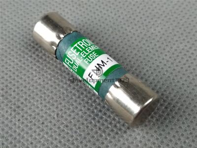 10PCS Bussmann FNM-1 (FNM-1) 1Amp 250Vac Time-delay Supplemental Fuses ...