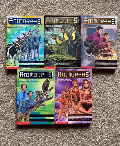 Animorphs Vintage 90s Paperback LOT of 5 (#28 - #32) by K.A. Applegate ...