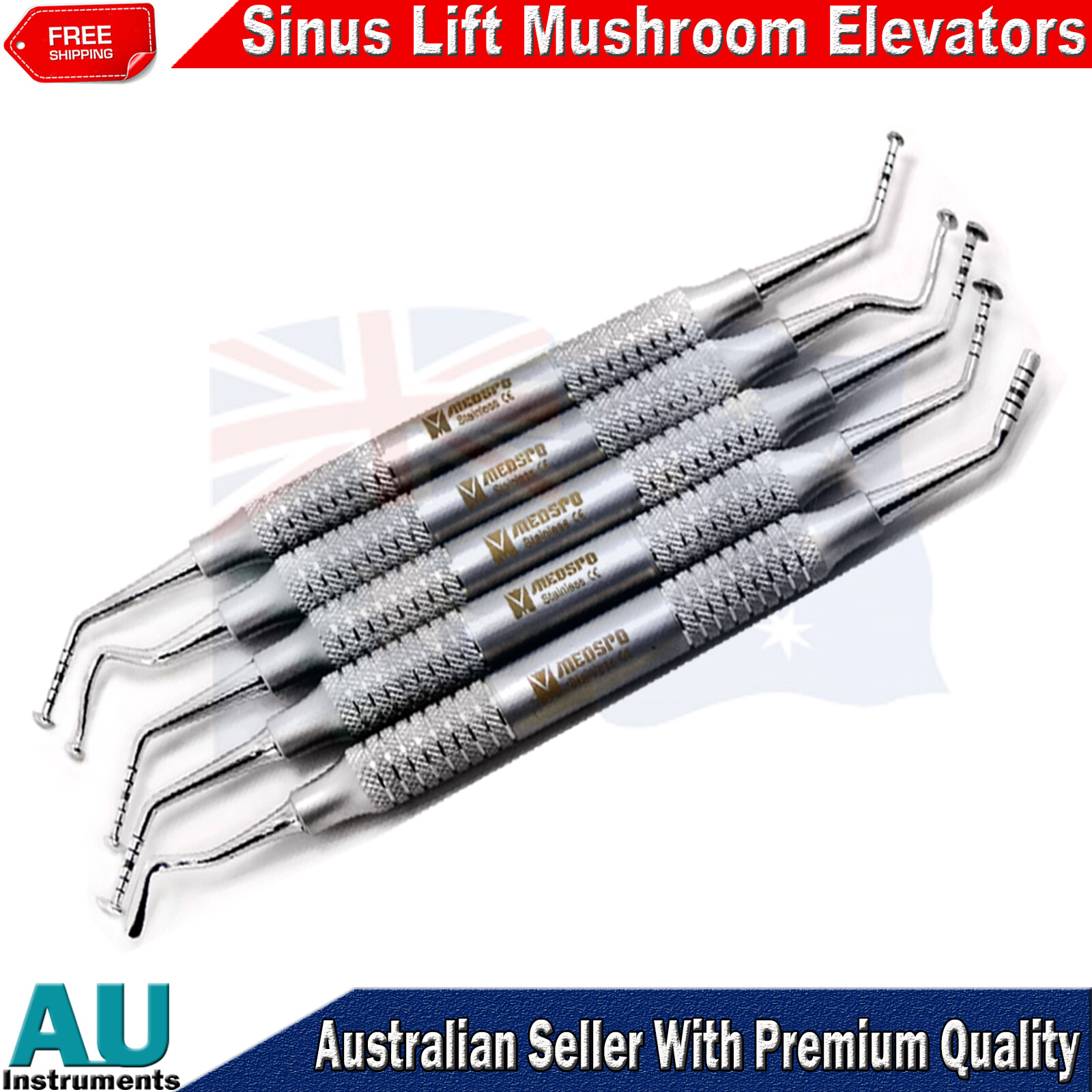 Dental Implant Sinus Lift Bone Grafting Surgery Tool Mallet Scraper ...