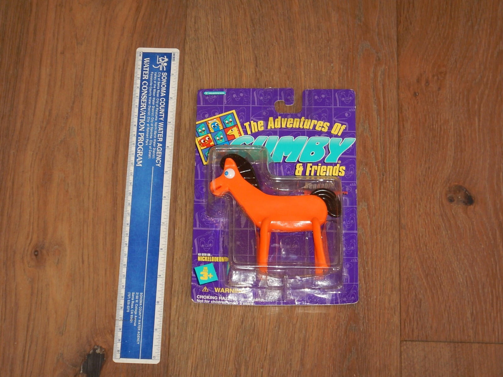 TRENDMASTERS 1995 THE ADVENTURES OF GUMBY & FRIENDS; BENDABLE POKEY ...