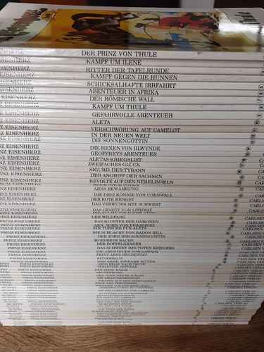 Prinz Eisenherz 1-70 komplett Carlsen Verlag - Hal Foster im Top ...