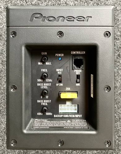 Pioneer TS-WX1210A 350W Single 12" Sealed Active Subwoofer/Amplifier ...