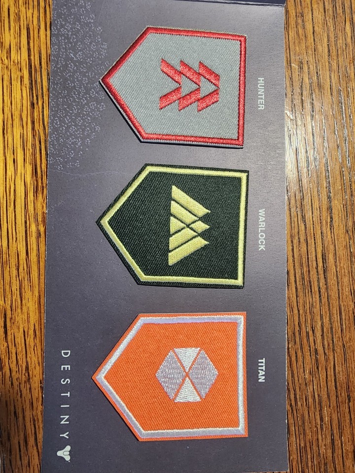 Destiny - 3 Patch Set / Hunter, Warlock, Titan / Loot Crate Exclusive / Bungie | eBay