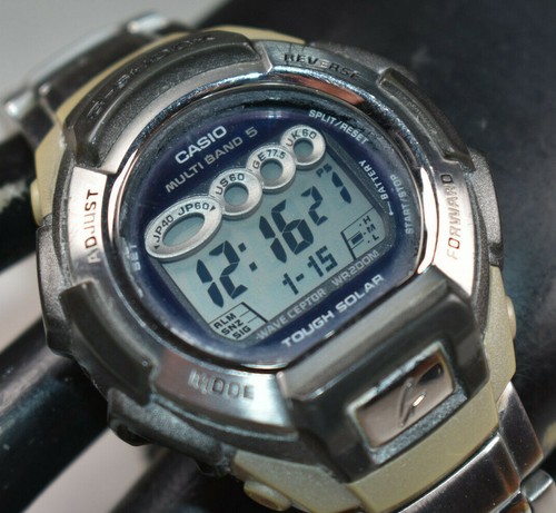 Casio Circa 2007 G-SHOCK GW-810D (3050) Men's Tough Solar Stainless ...