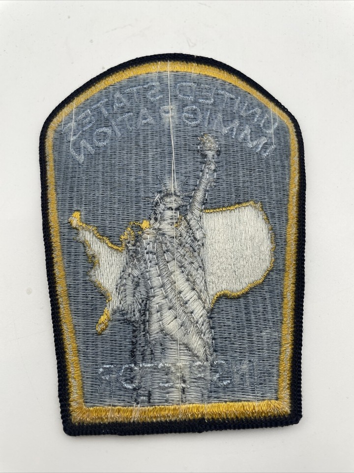 United States Immigration Inspector Shoulder Patch | eBay