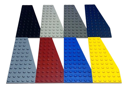 LEGO 30356 Wedge Plate 6x12 ( Right ) - Select Colour - FREE P&P! | eBay UK