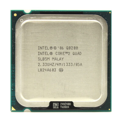 Intel CPU CORE 2 QUAD Q8200 Processor 2.33GHz/4M/1333MHz SLG9T | eBay
