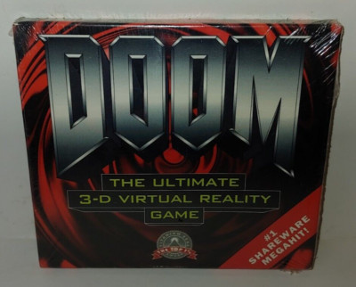 Doom SHAREWARE Episode 1 (Titanium Seal, 1993) IBM PC 3.5" Floppy New ...