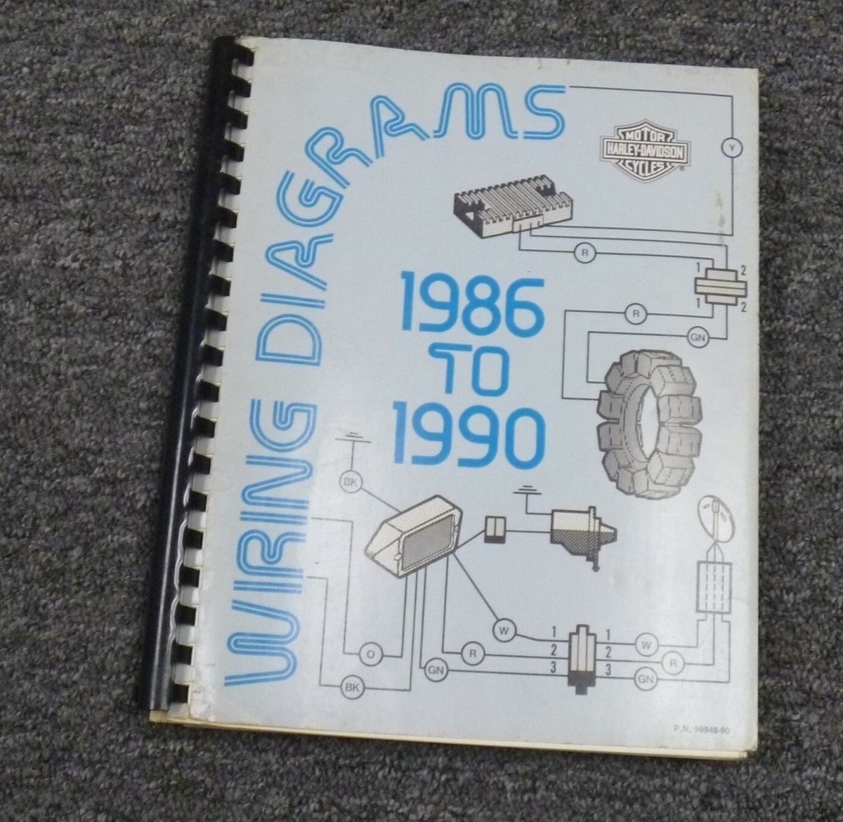 Basic Wiring Diagram Harley Davidson