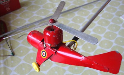 NULLI SECUNDUS - REMOTE CONTROL HELICOPTER - 1950's TOY SET BOXED ...
