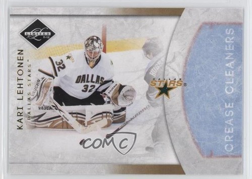 2011-12 Limited - Crease Cleaners Gold Spotlight #8 Kari Lehtonen /25 ...
