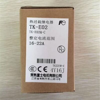 1PC New Fuji TK-E02 16-22A Thermal Overload Relay TKE02 Free Shipping ...