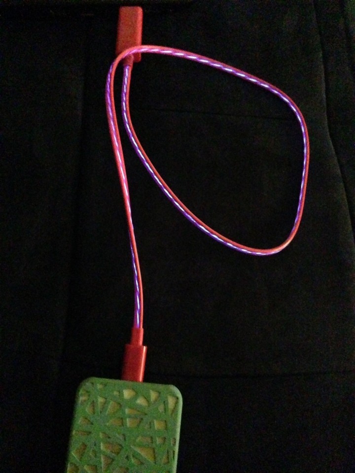 3Ft Micro USB 2.0 Data Sync Flowing LED Light Up Charger Cable | eBay