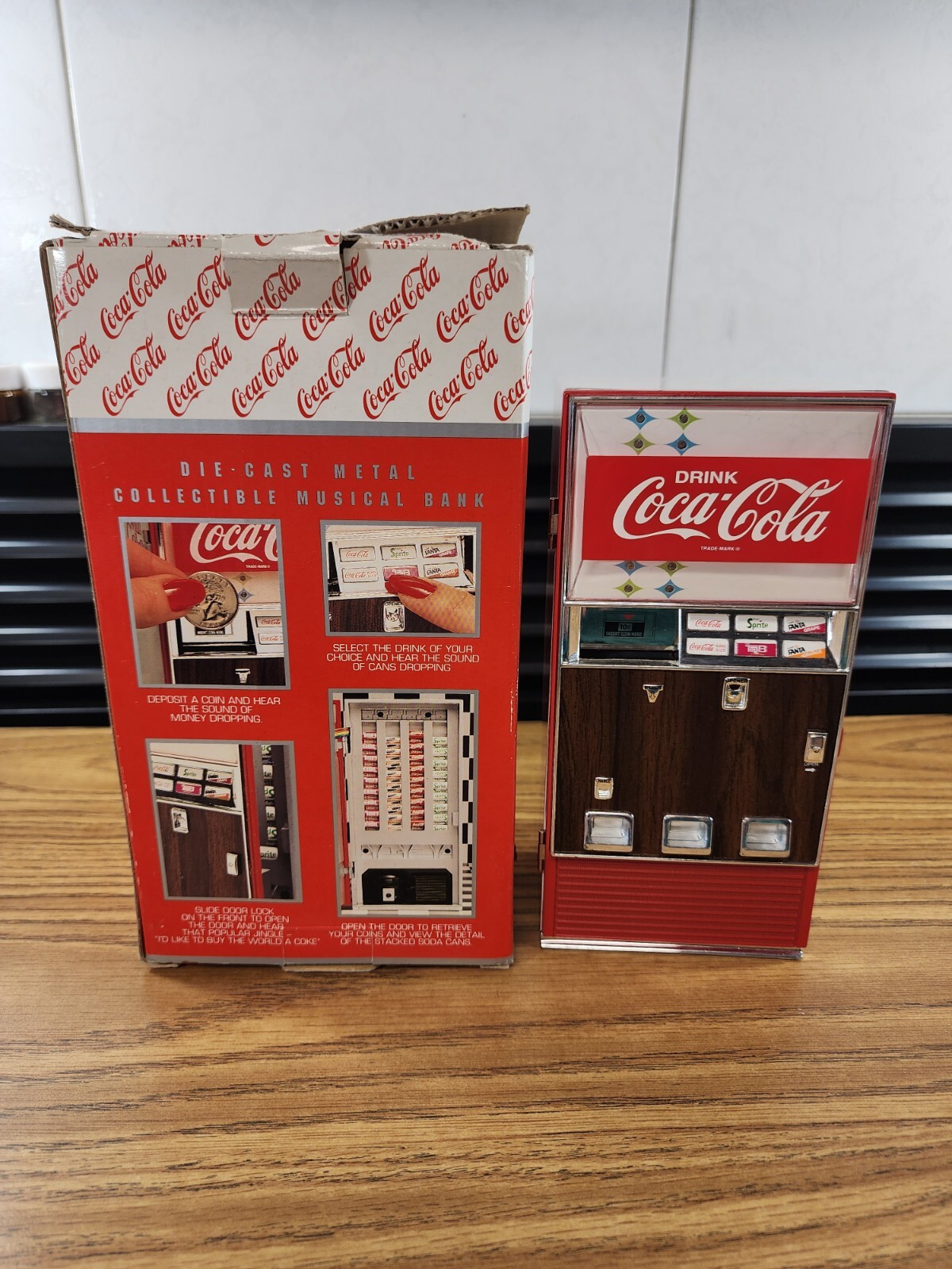 Vintage 90s Vendo Coca-Cola Mini Vending Machine 100% Working Rare ...