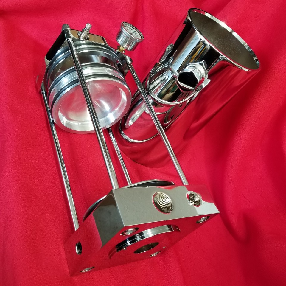 LOWRIDER HYDRAULICS CHROME PISTON KIT 3/4'' Pressure Fat Block | eBay