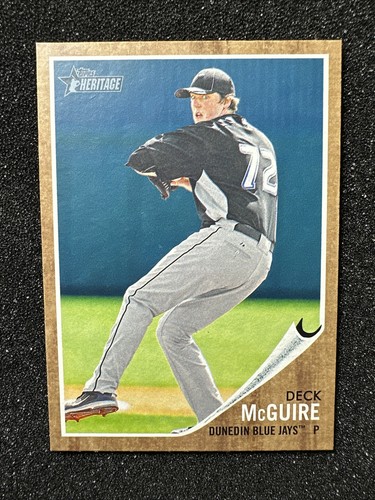 DECK MCGUIRE #169 2011 Topps Heritage Minor League Edition Rookie ...