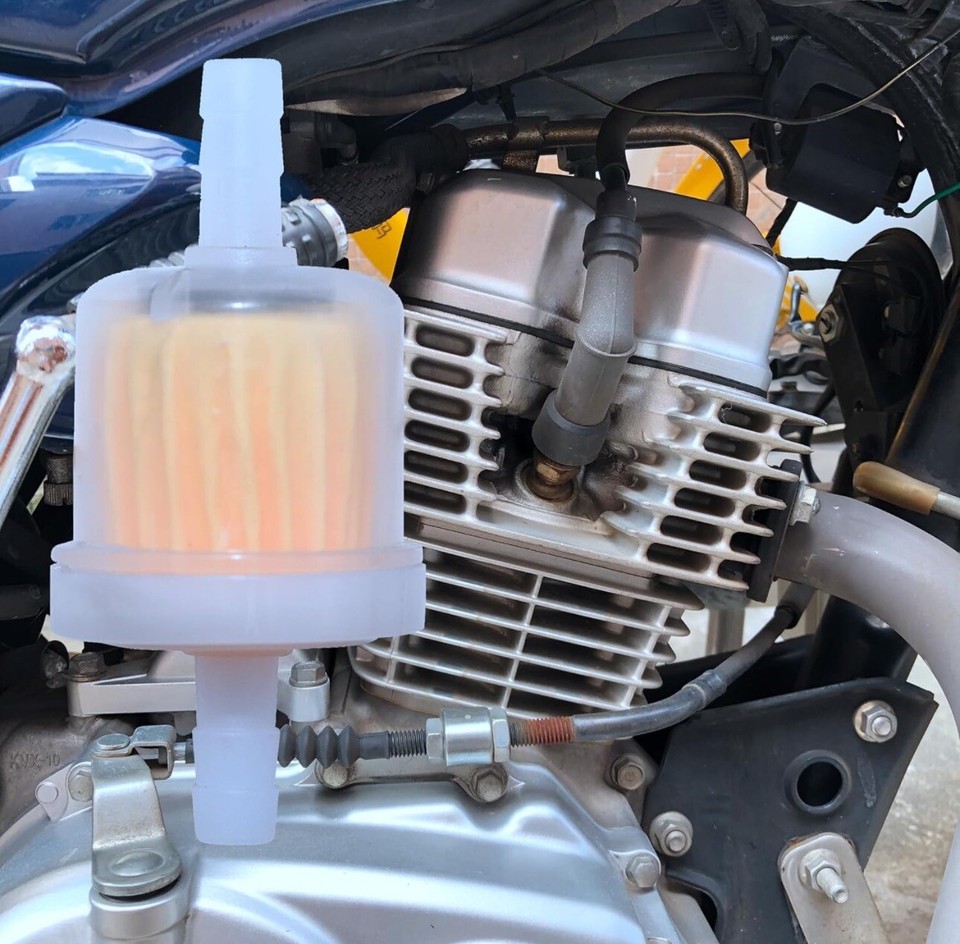 50PCS Motor Inline Gas Oil Fuel Filter Small Engine For 1/4'' Line 6 ...