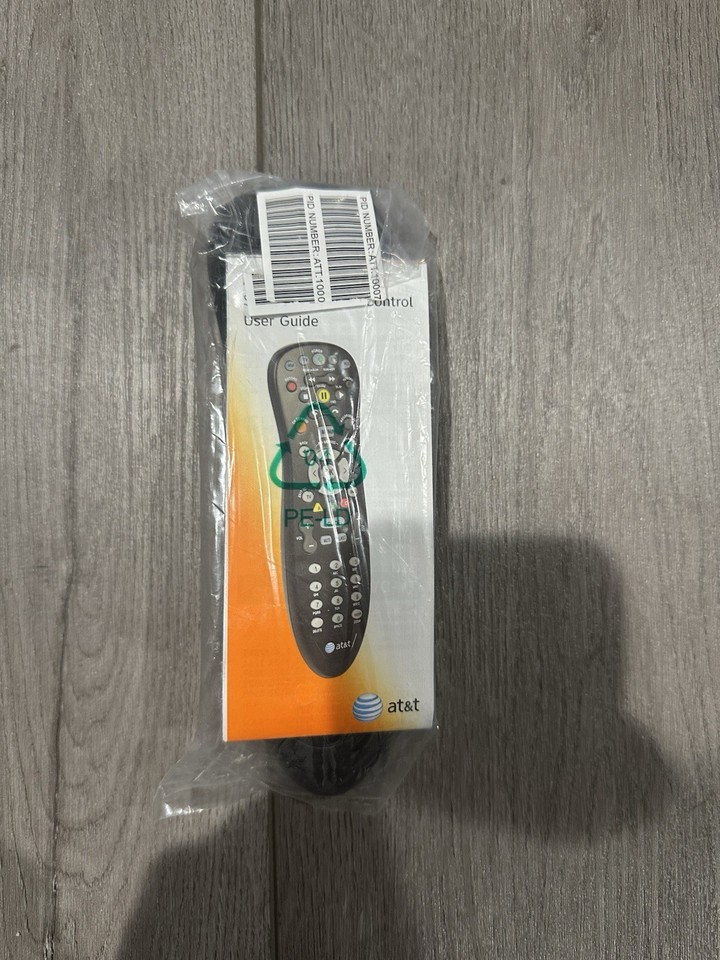 Brand New - AT&T U-verse Standard Universal TV Remote Control DVR Black ...