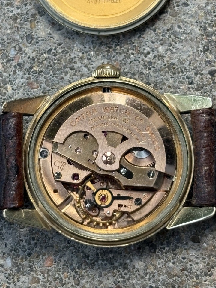 OMEGA Seamaster Men's Automatic Wristwatch 1950s Vintage Cal.470 | eBay