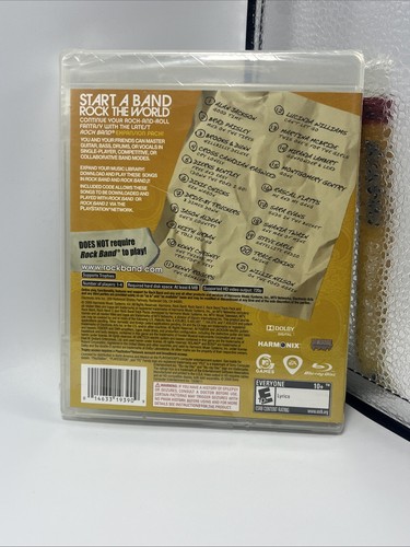 Rock Band Country Track Pack Playstation 3 PS3 Game New Sealed | eBay