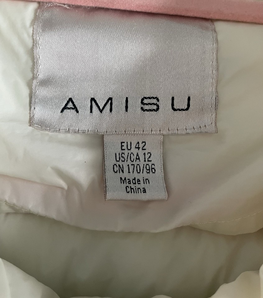 🌸Amisu 🌸federleichte kurze Stepp Puffer Jacke D 40 42🌸neuwertig | eBay.de