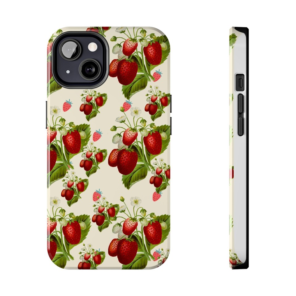Cute Strawberry Phone Case, Summer Phone Case, Fruit Phone Case, Mom ...