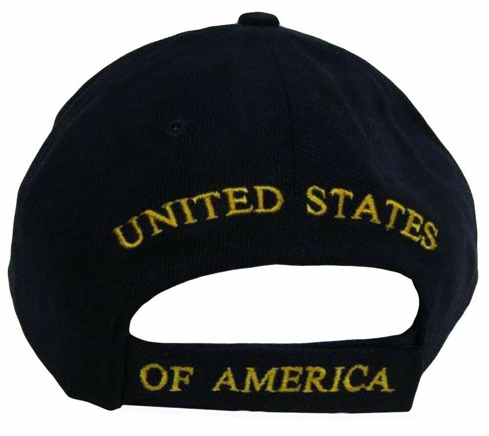 President of United States Seal POTUS Navy Blue Embroidered Cap Hat ...