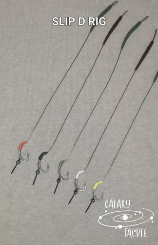 Carp Fishing Slip D Rig - Ready Made Slip D Rigs 35lb | eBay