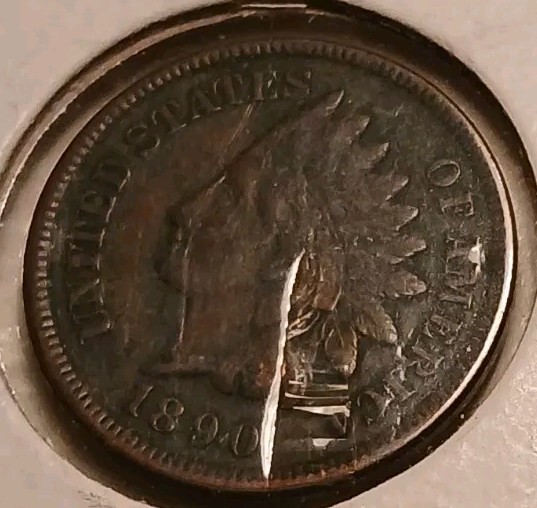1890 P Indian Head Penny One Cent Coin !! 135 Years Old !! | eBay
