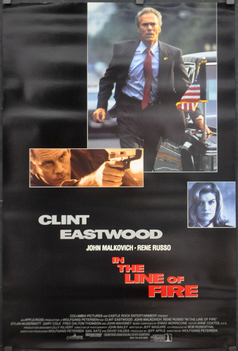 In The Line Of Fire Poster