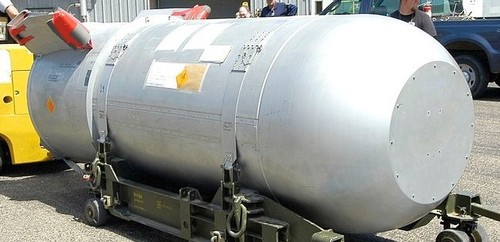 B-53 Atomic Energy USA B53 Nuclear Bomb Wood Model Replica Small Free ...