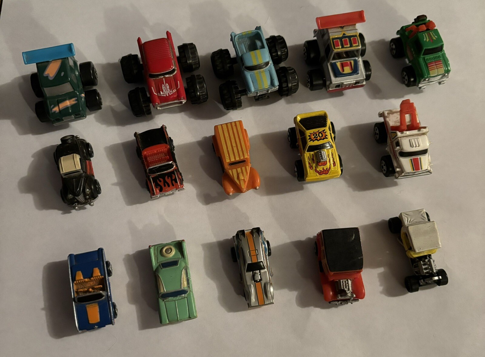 Vintage Lot of 15 Road Champs Micro Machines Diecast Cars Trucks | eBay