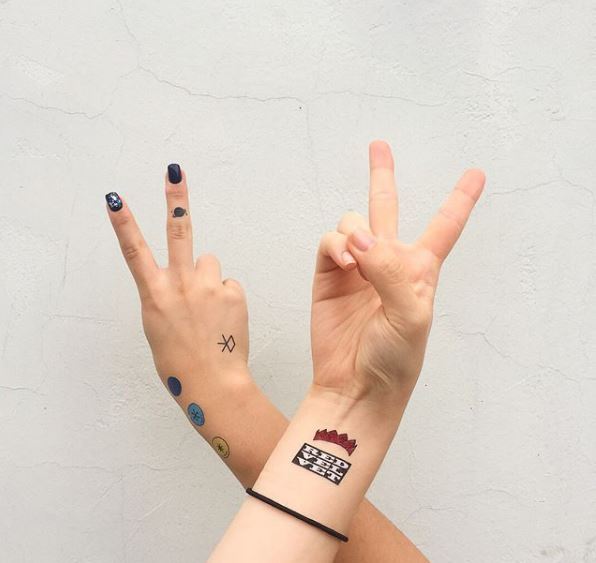 Exo Kai Wrist Tattoo