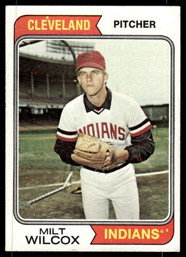 1974 Topps Milt Wilcox #565 Cleveland Indians Baseball Card | eBay
