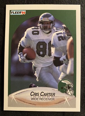 1990 Fleer - #81 Cris Carter Eagles | eBay