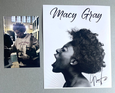 MACY GRAY signed in-person autograph 8x10 photo | eBay