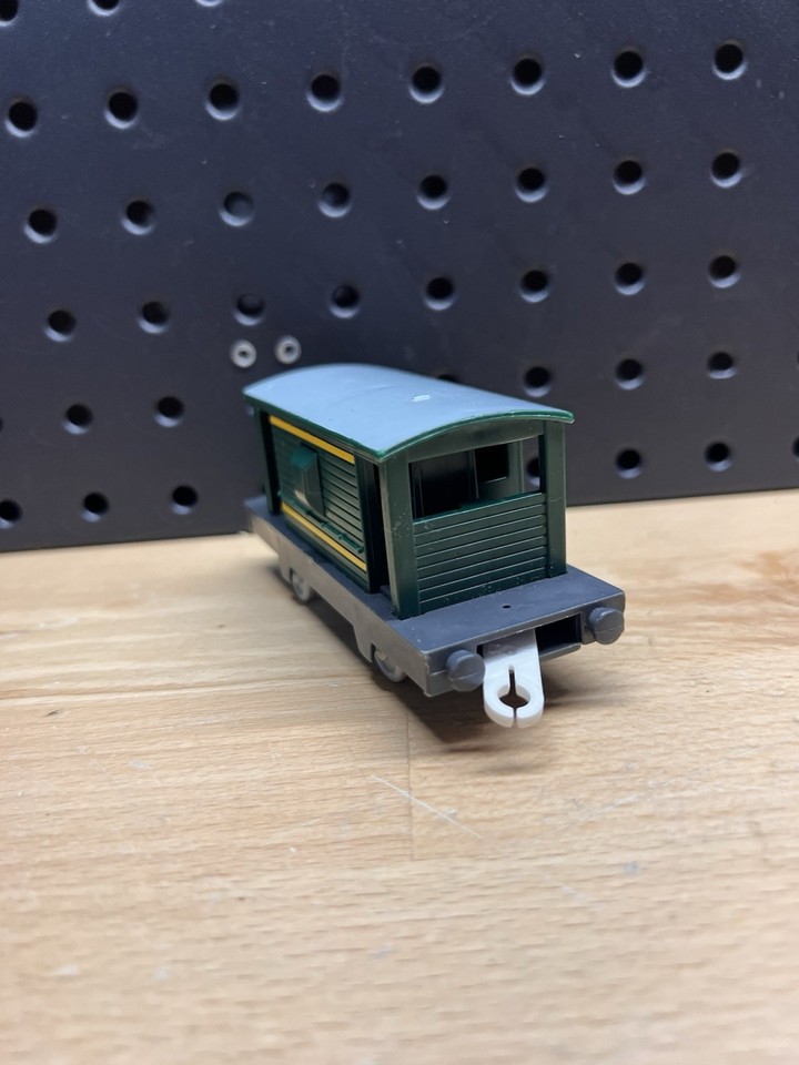 Thomas & Friends Trackmaster Caboose Brake Van Green Custom Troublesome ...