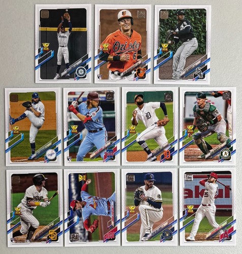 2021 Topps All Star Rookie Team subset 11 cards Gold Cup (Mountcastle ...