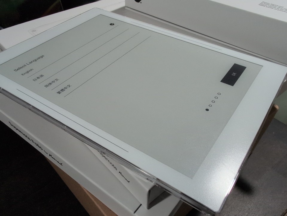 Ratta Supernote Nomad A6 X2 Tablet Crystal Vegan Leather Folio w ...