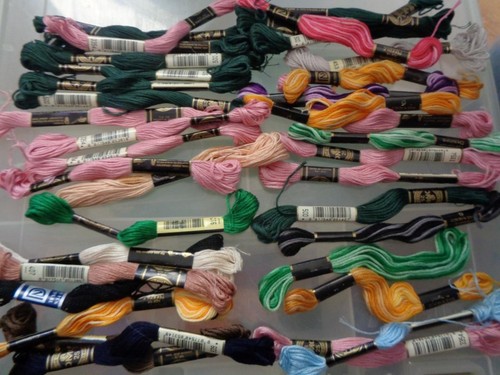 DMC Embroidery Floss Lot of 35 Skeins Lot 2 | eBay