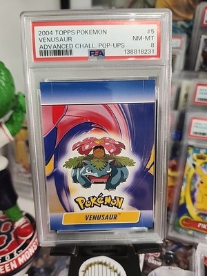 2004 Topps Pokemon Advanced Challenge - Pop-Ups #5 - Venusaur [PSA 8 NM ...