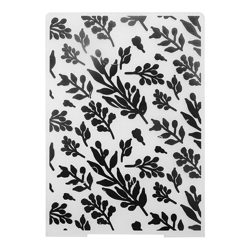 Leaf Branch Plastic Embossing Folders Dies Stencil Album Frame Template ...