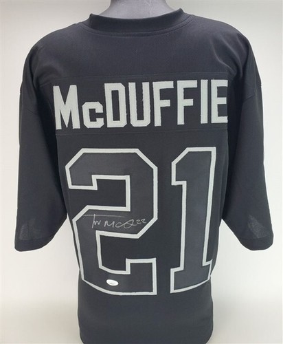 Trent McDuffie Signed Kansas City Chiefs Black Color Rush Jersey (JSA ...