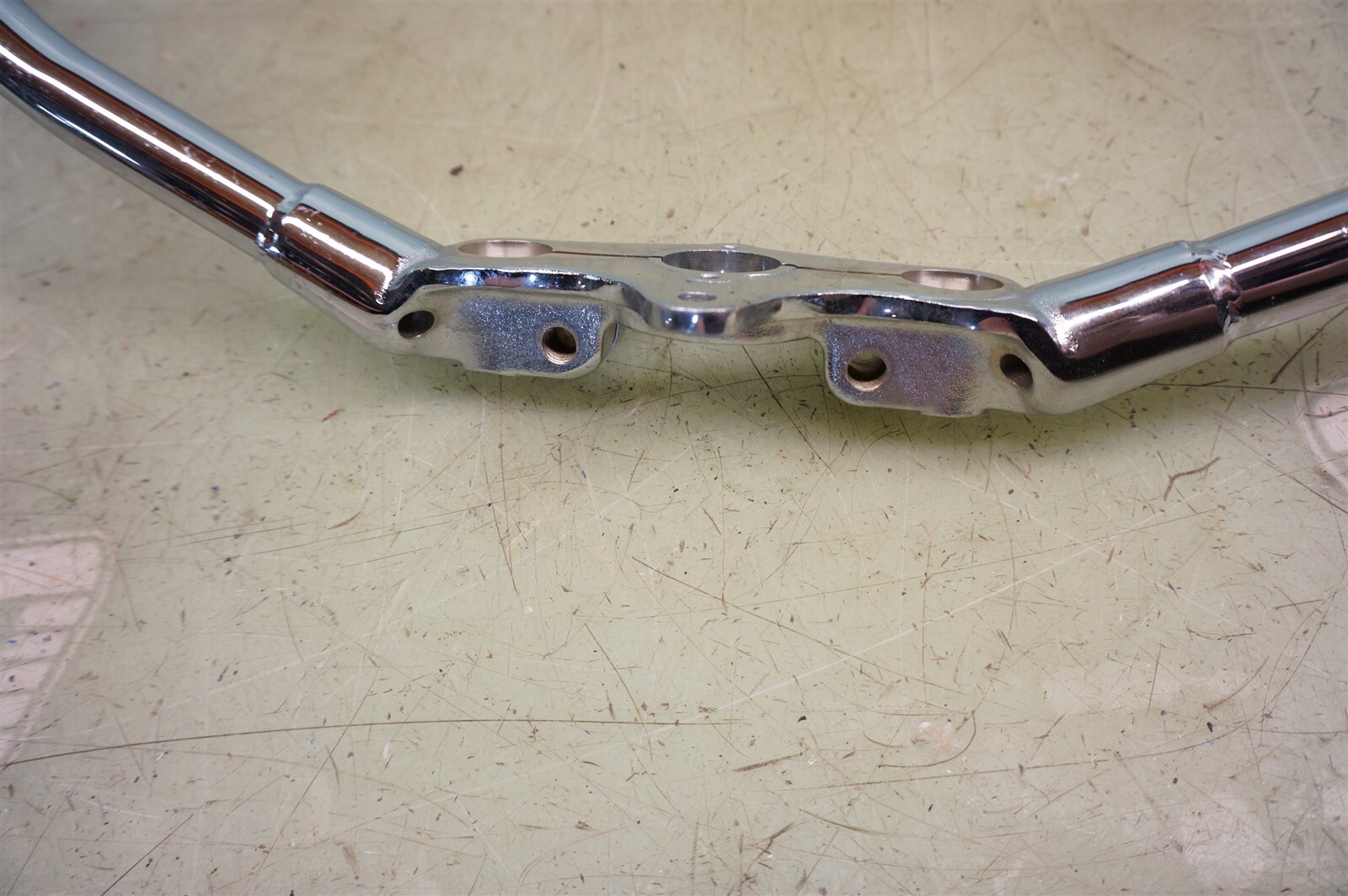 Harley Davidson Knucklehead Flathead Inline Springer Handlebars Chrome ...